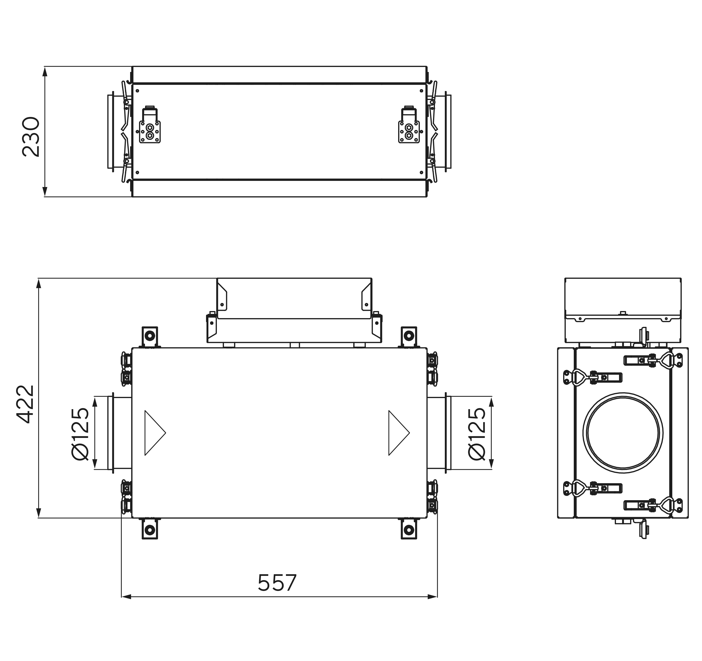 Купить компактную приточную установку Capsule 200 E в Москве